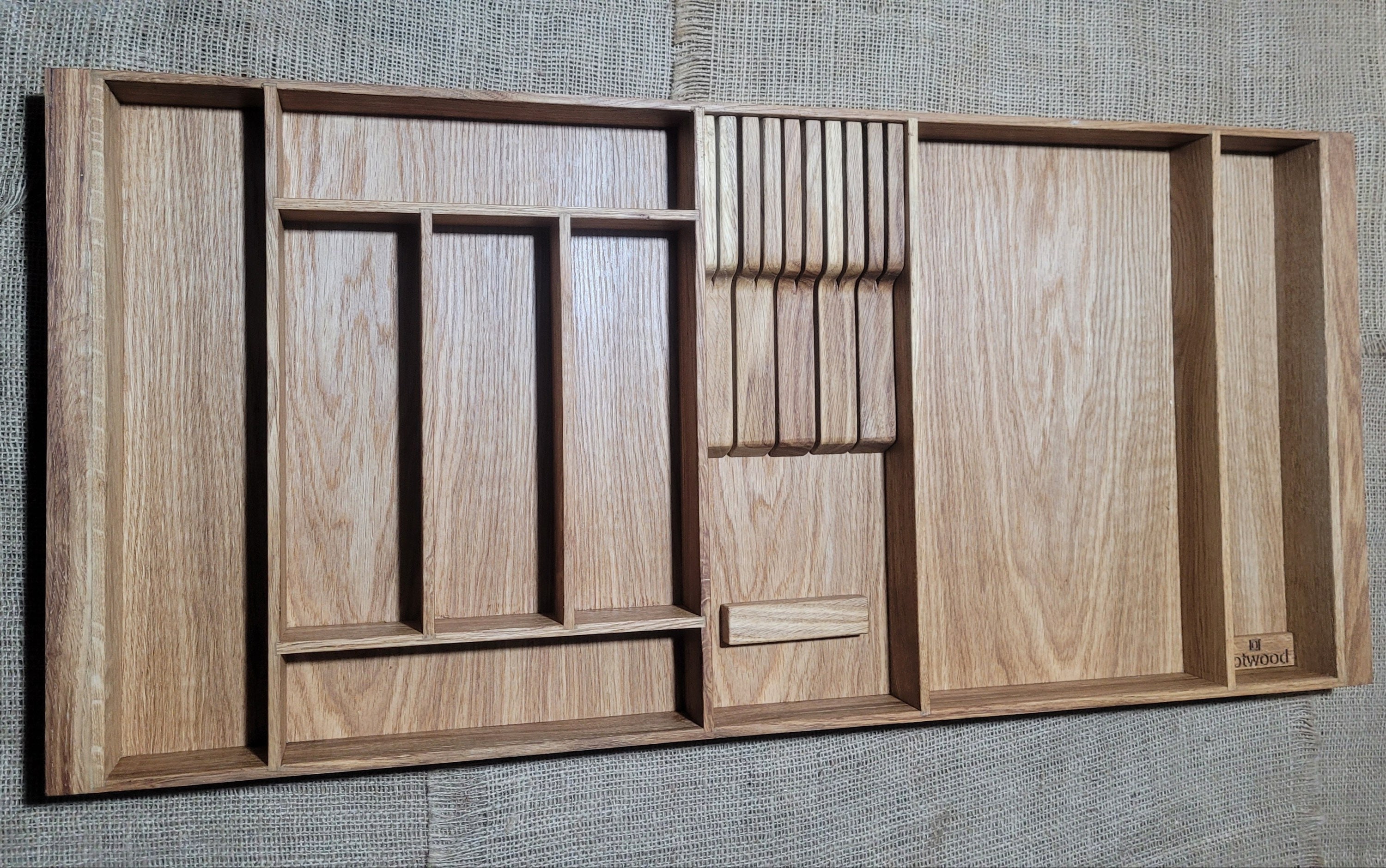 Custom Drawer Organizer. Knife Insert for 4 Big and 5 Small - Etsy