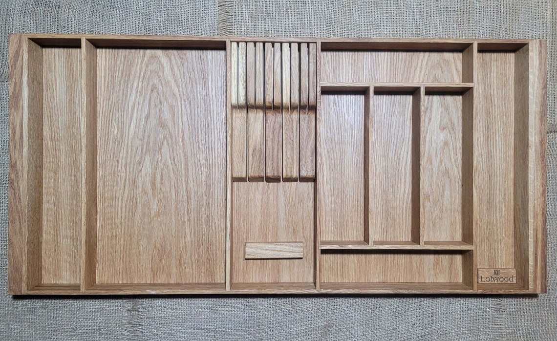 Custom Drawer Organizer. Knife Insert for 4 Big and 5 Small - Etsy