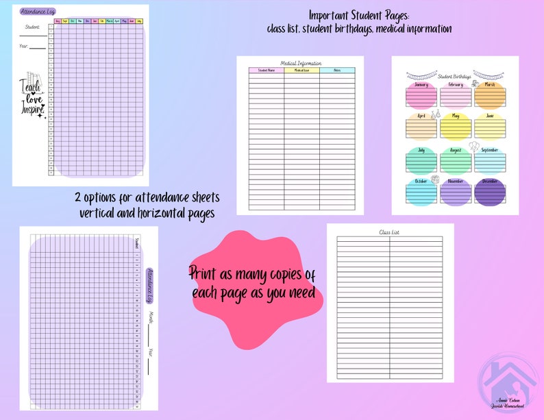 The Ultimate Teacher Lesson Planner Bundle 2023-2024 PDF Instant ...