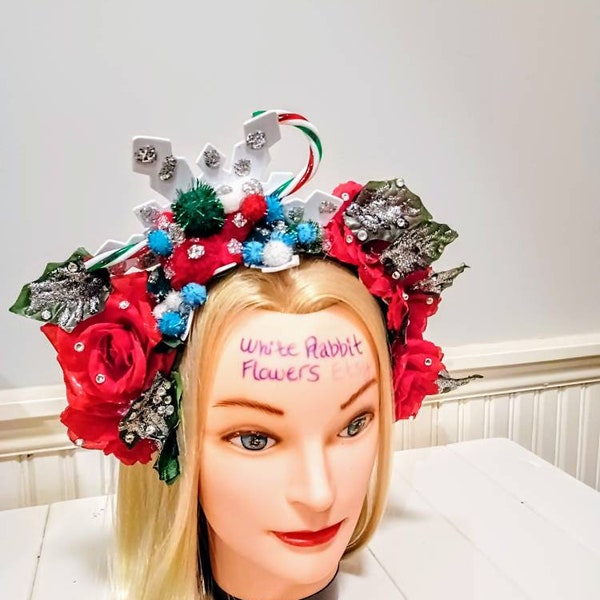 Girls Candy Cane Crown - Etsy