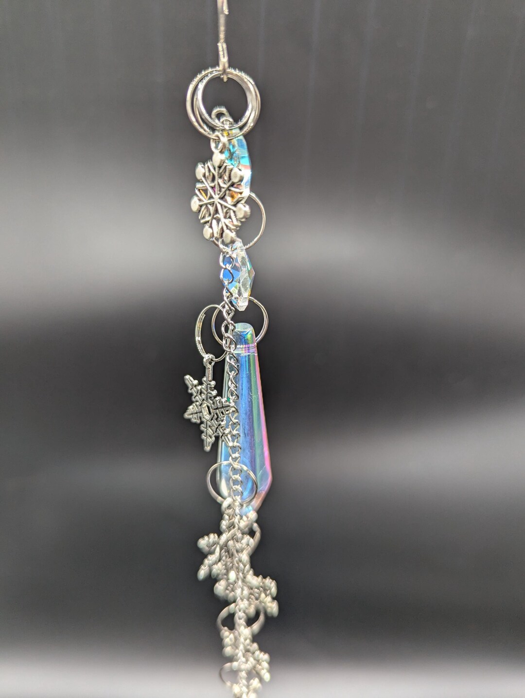 Snowflake Suncatcher 11.5 Inches - Suction Cup Included - Discount of ...