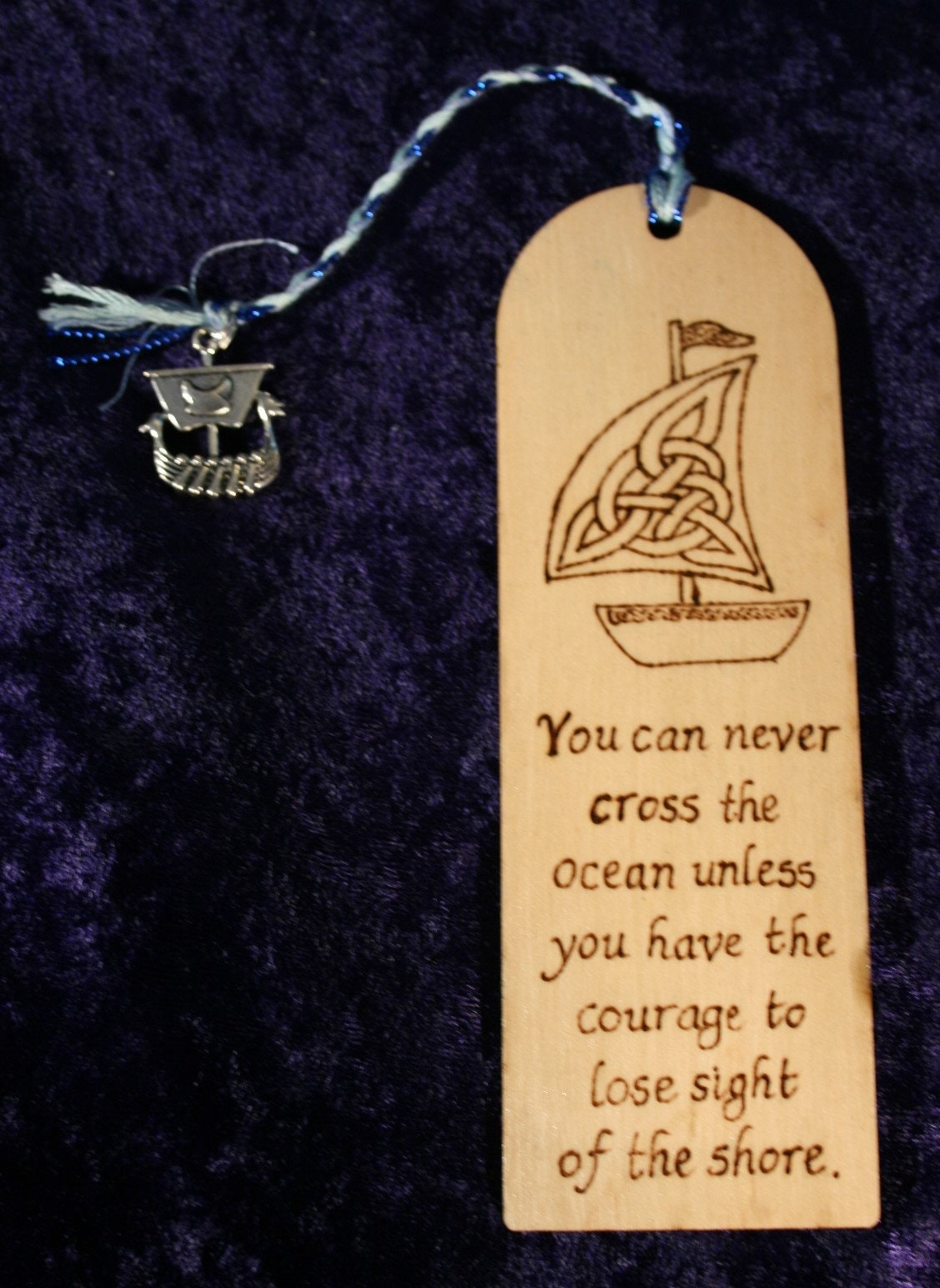Places to Go Bookmarks Wooden Quote Bookmarks Travelling Gifts Celtic ...