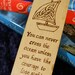 Places to Go Bookmarks Wooden Quote Bookmarks Travelling Gifts Celtic ...