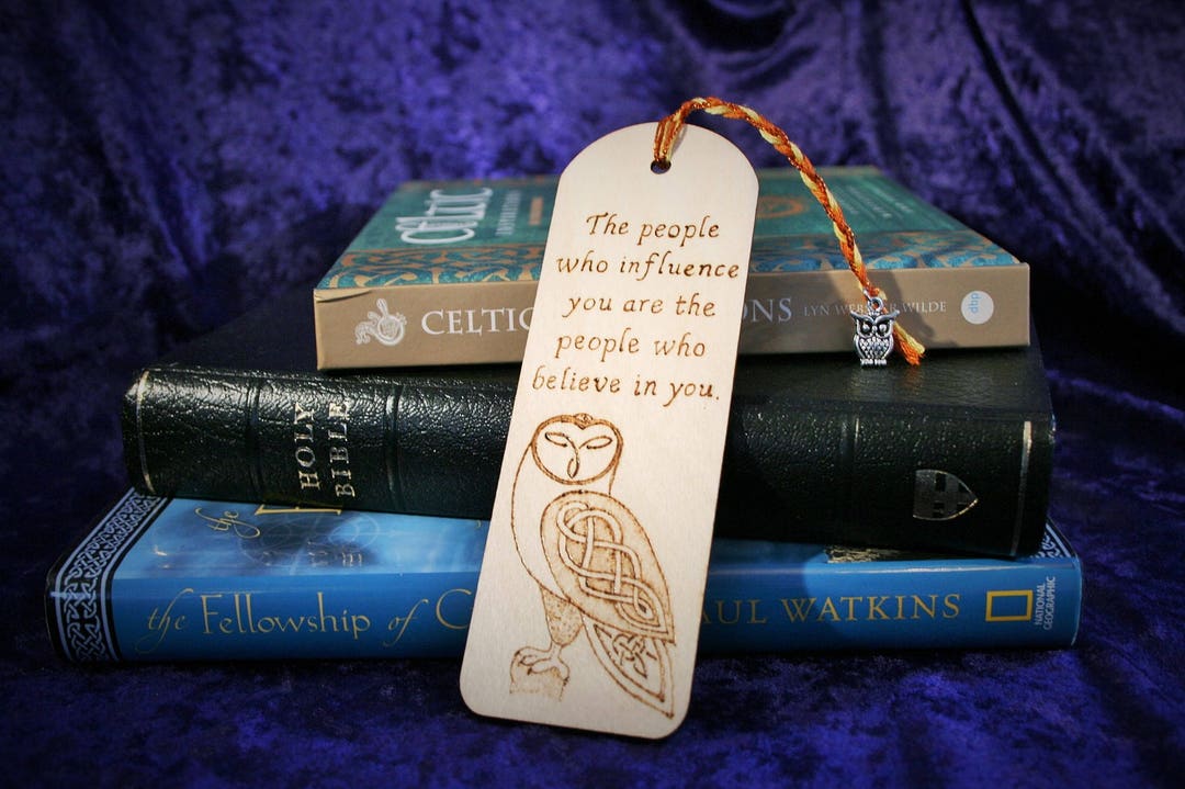 Inspirational Bookmarks Wooden Quote Bookmarks Book Lover - Etsy