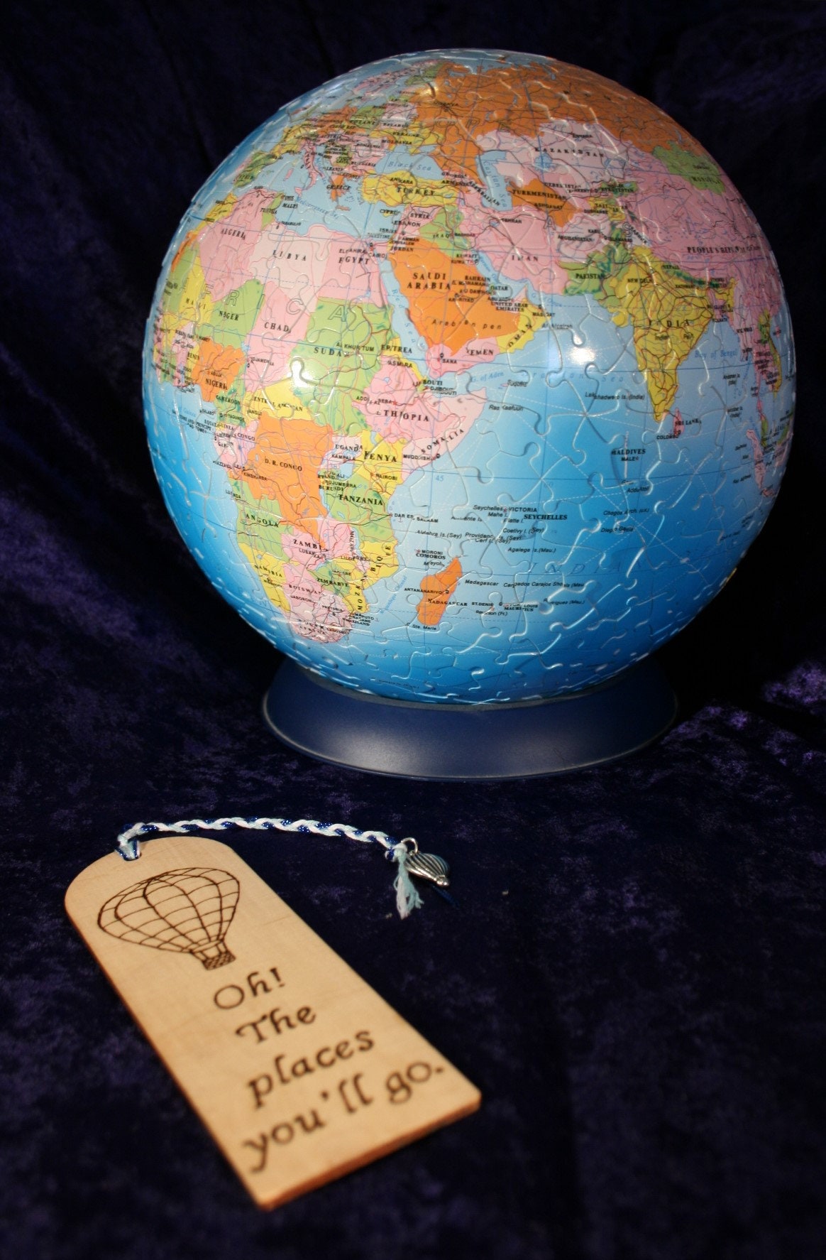 Places to Go Bookmarks Wooden Quote Bookmarks Travelling Gifts Celtic ...