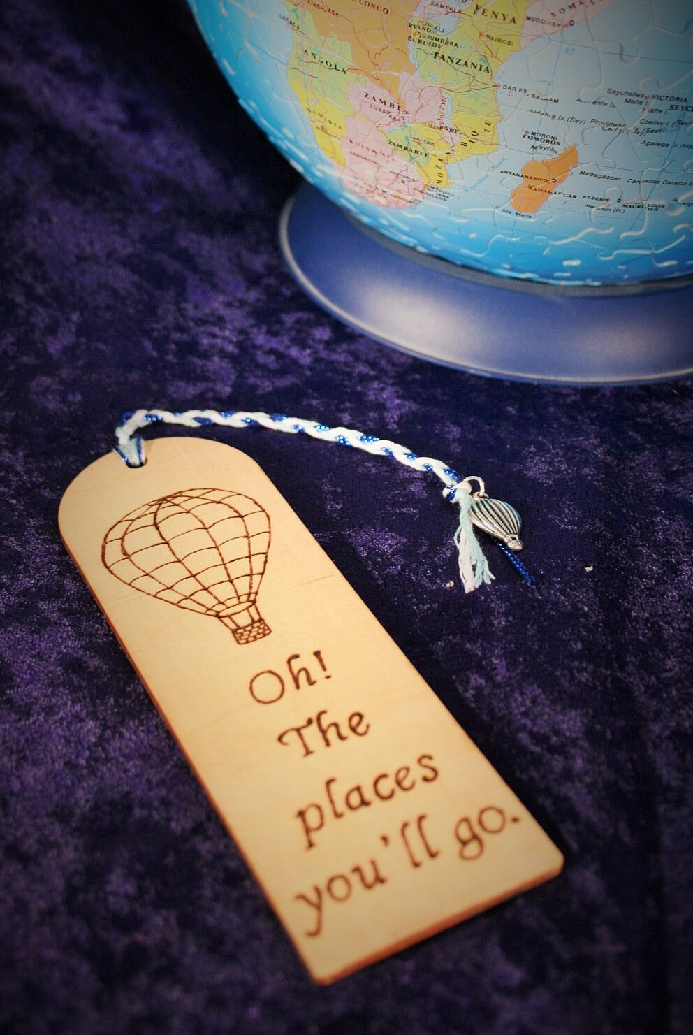 Places to Go Bookmarks Wooden Quote Bookmarks Travelling Gifts Celtic ...