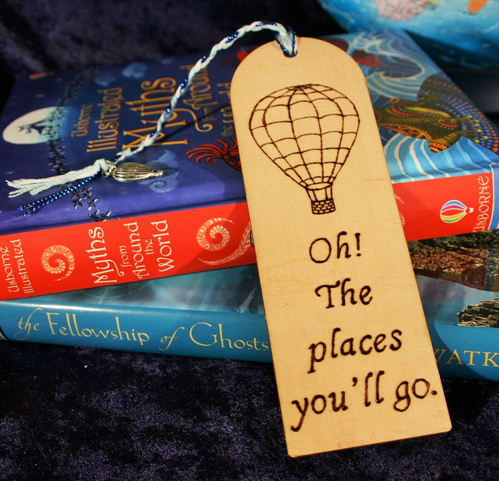 Places to Go Bookmarks Wooden Quote Bookmarks Travelling Gifts Celtic ...