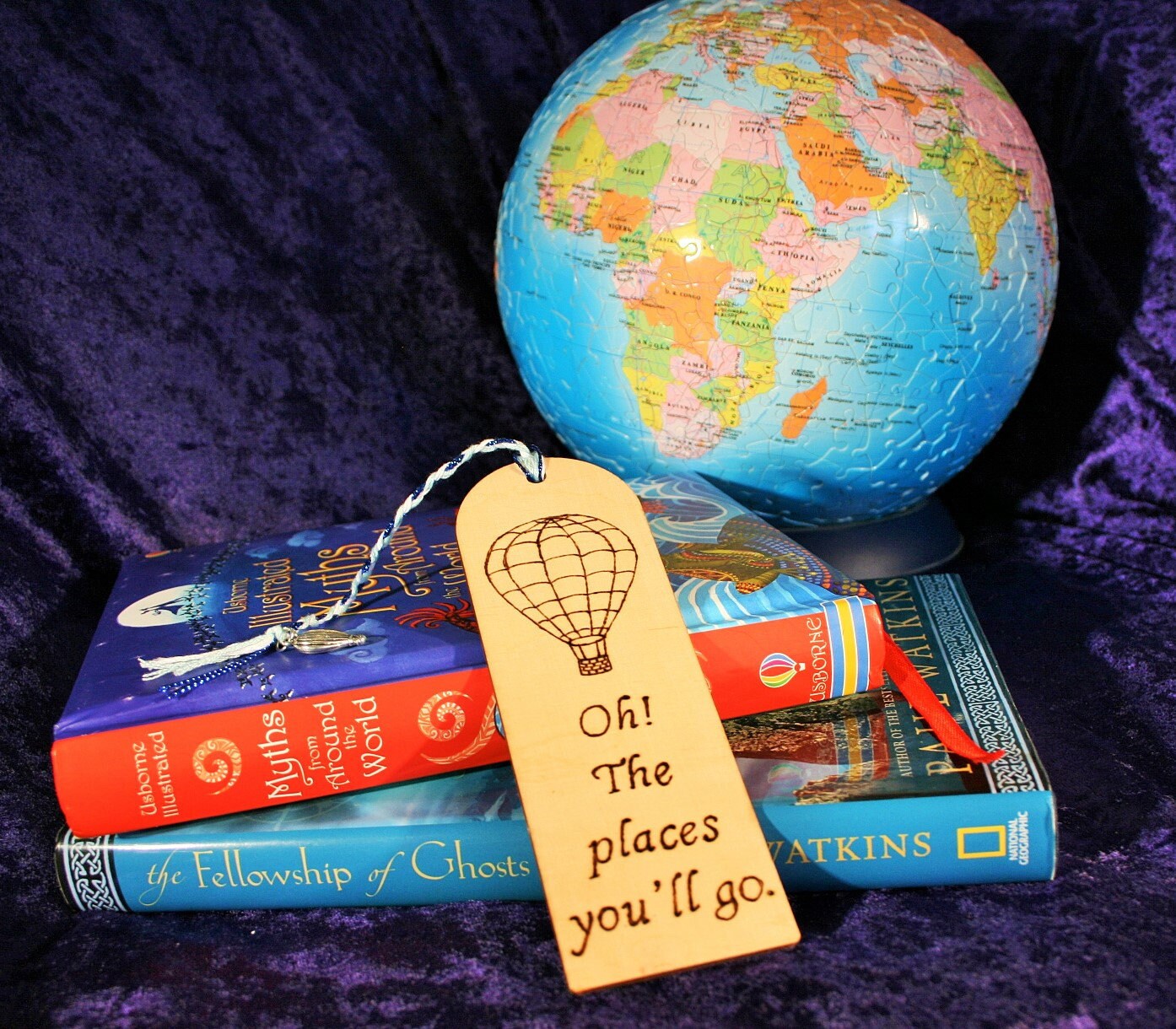 Places to Go Bookmarks Wooden Quote Bookmarks Travelling Gifts Celtic ...