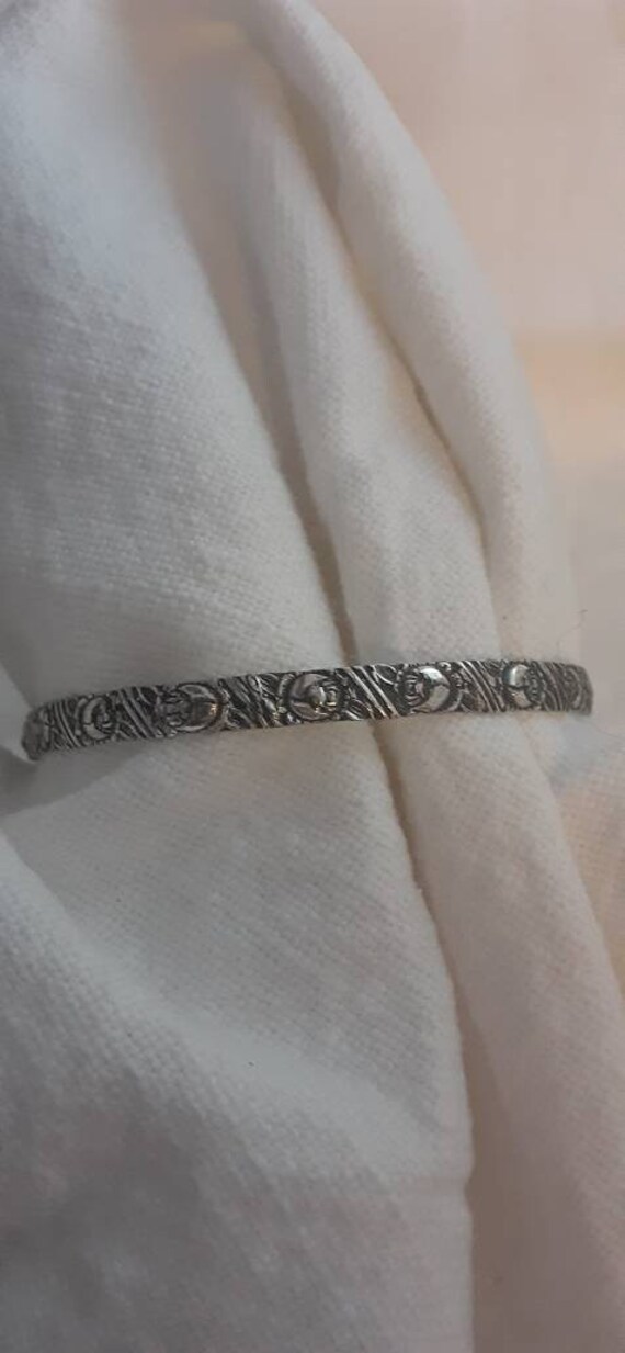 925 sterling, bangle bracelet, sterling bangle, 925 b… - Gem