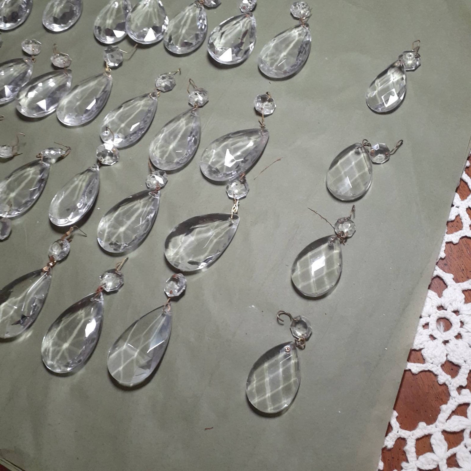 36 Crystal Chandelier Drops Chandeliercrystal - Etsy