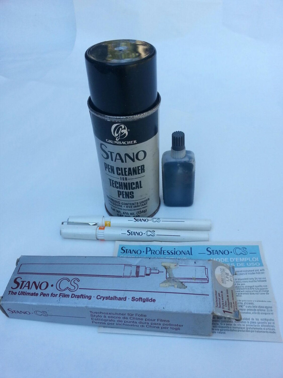 Technical Drawing Pens,vintage Pens, Stano,vintage Drawing, Drawing ...