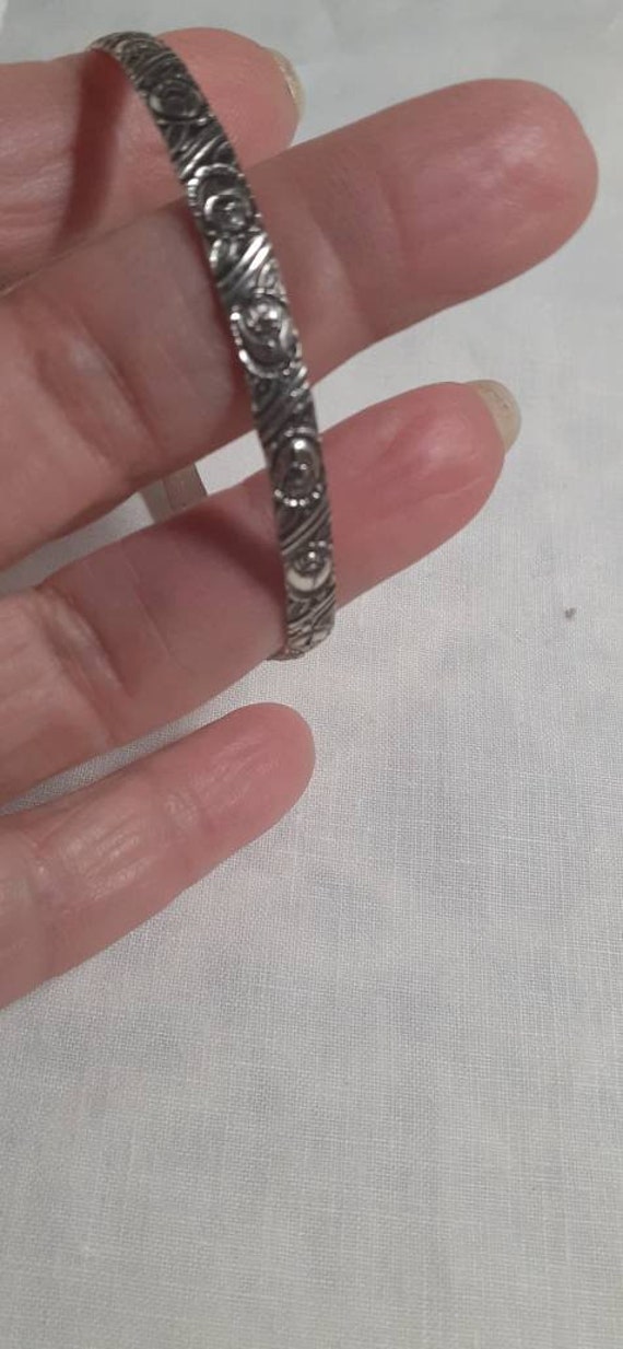 925 sterling, bangle bracelet, sterling bangle, 925 b… - Gem
