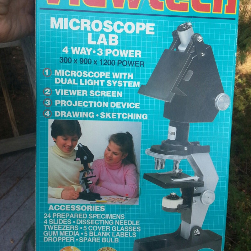 Toy Microscope - Etsy