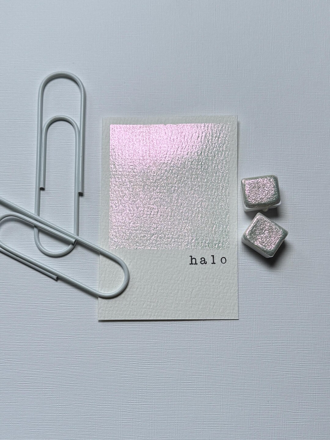 Halo Shimmer Pearl Opal Watercolor Paint Half Pan for Calligraphy, Art ...