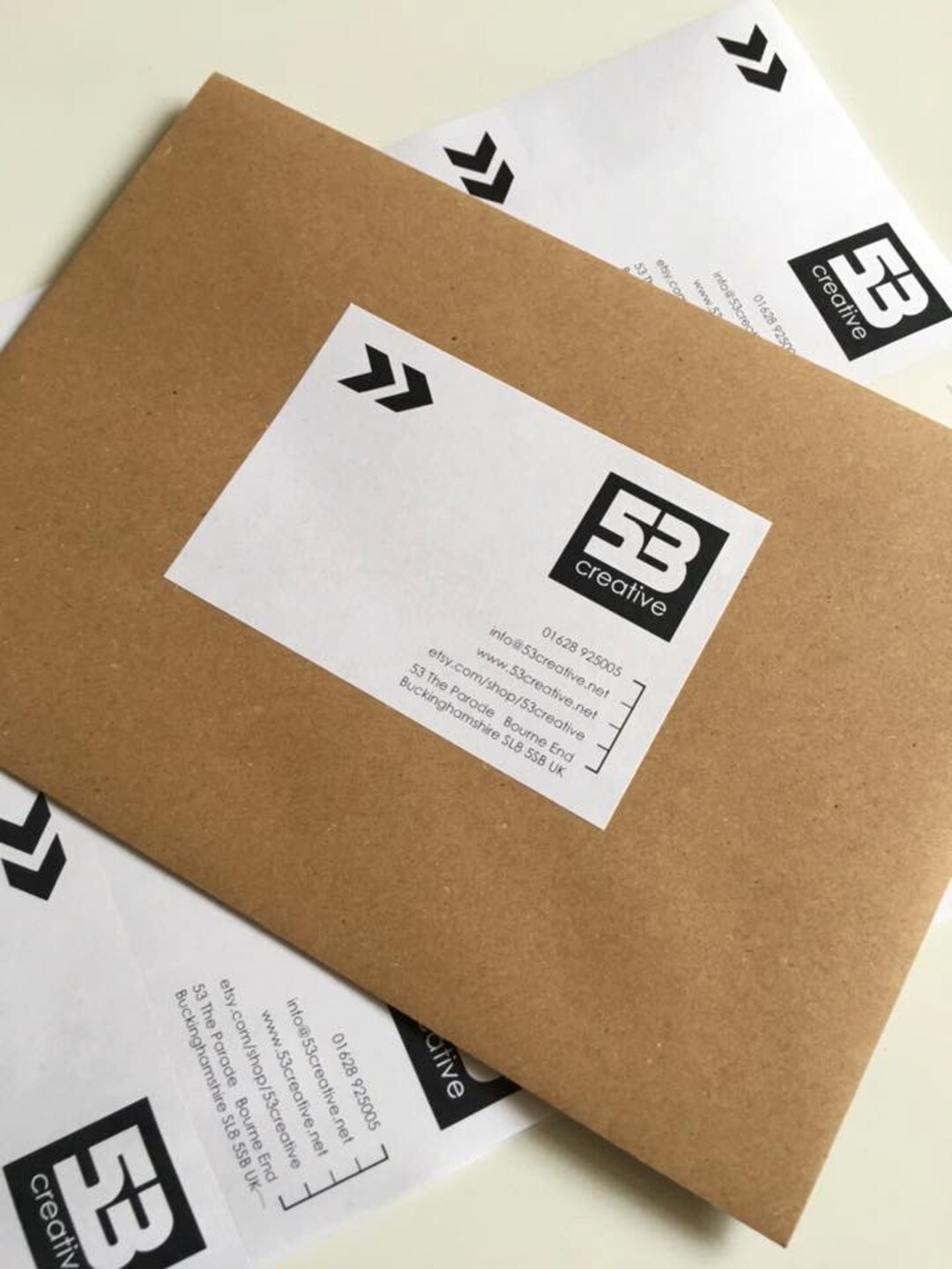 80 105mm X 75mm Matt Permanent Address Labels / Stickers From Your ...
