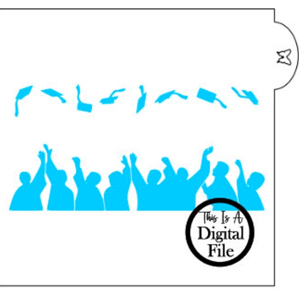 Graduation Stencil - Etsy