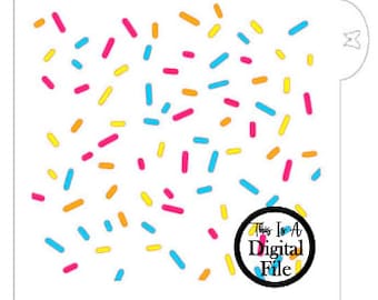 Sprinkle Stencils | Etsy