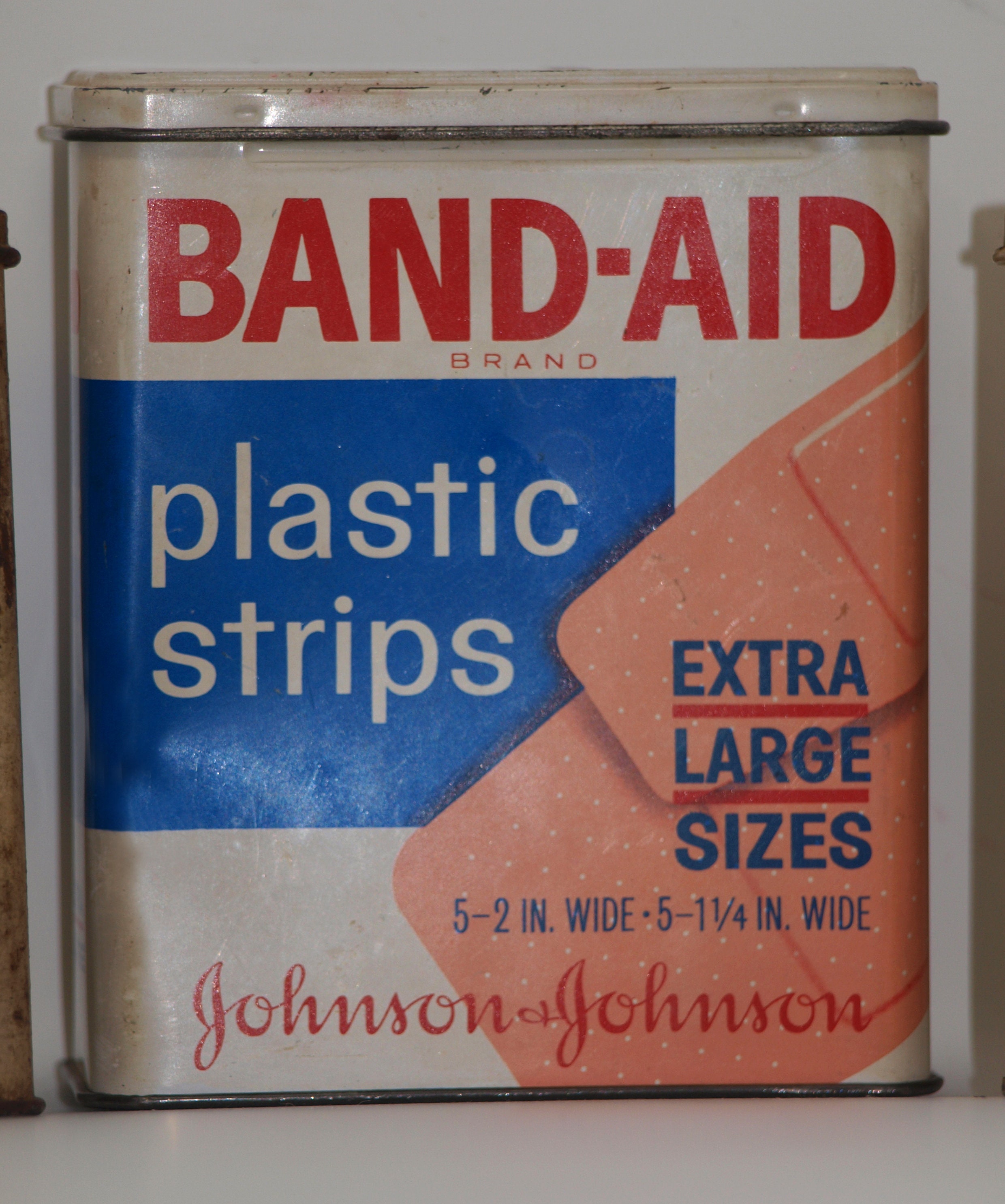Lot of 3 Vintage Band Aid Tins, Collectible, Advertising, Display ...