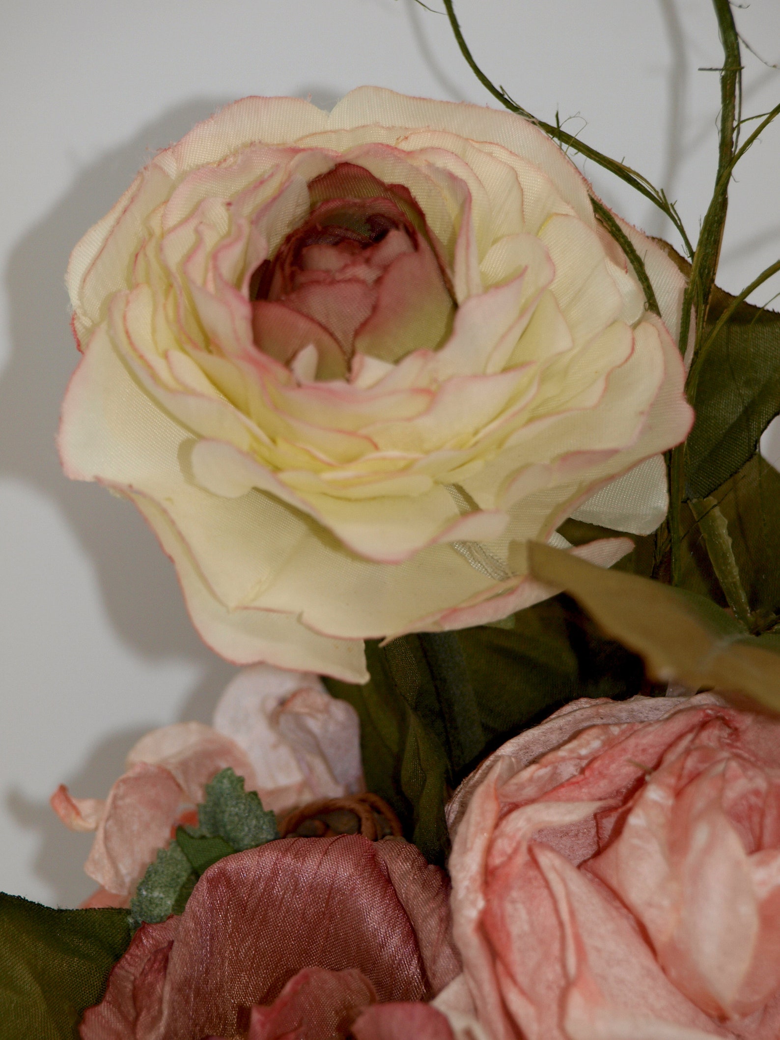 Teacup Silk Flower Arrangement Teacup Flowers Vintage Tea | Etsy