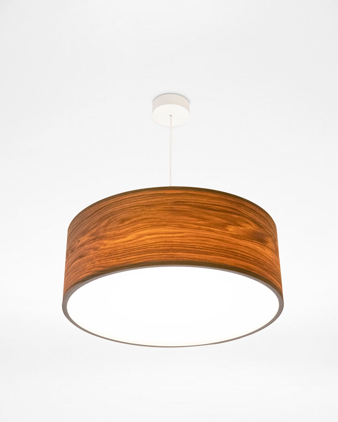 Pendant Light Made From Wood Veneer. simona - Etsy