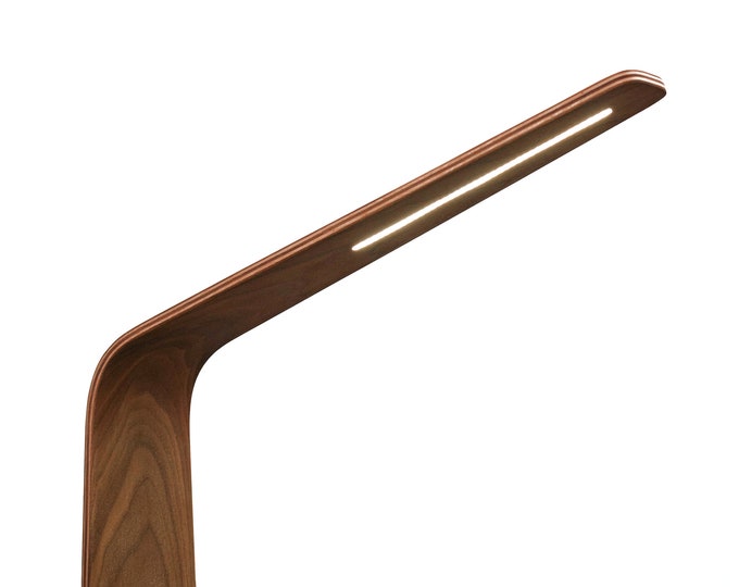 Wooden Desk Lamp With Touch Sensor Dimmer Switch, LED Lamp, Office Lamp ...