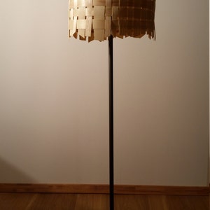 Wood Veneer Floor Lamp dana Floor Light Natural - Etsy