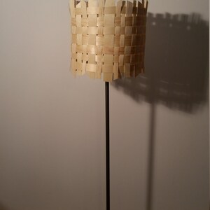 Wood Veneer Floor Lamp dana Floor Light Natural - Etsy