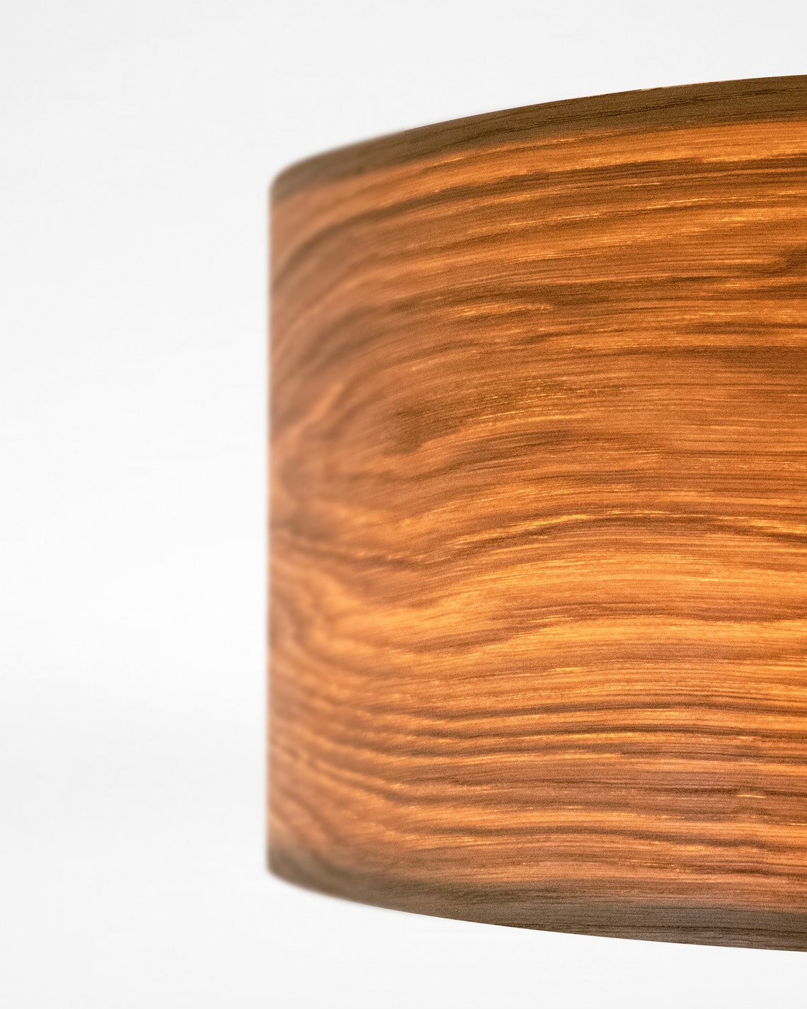 Pendant Light Made From Wood Veneer. simona - Etsy
