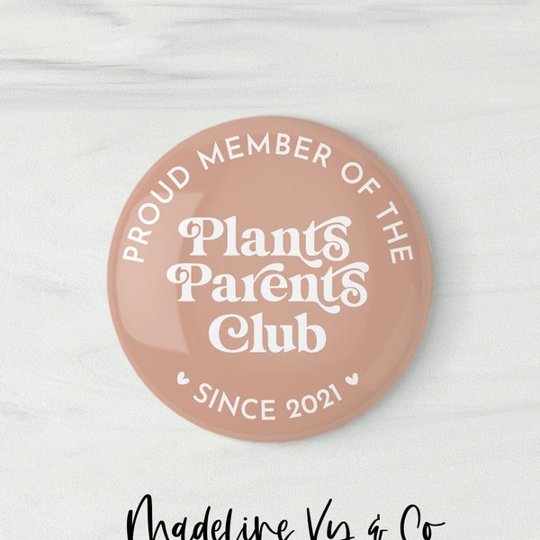 Plant Mom Pin - Etsy