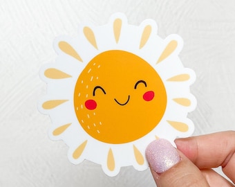 Cute Sun Stickers - Etsy