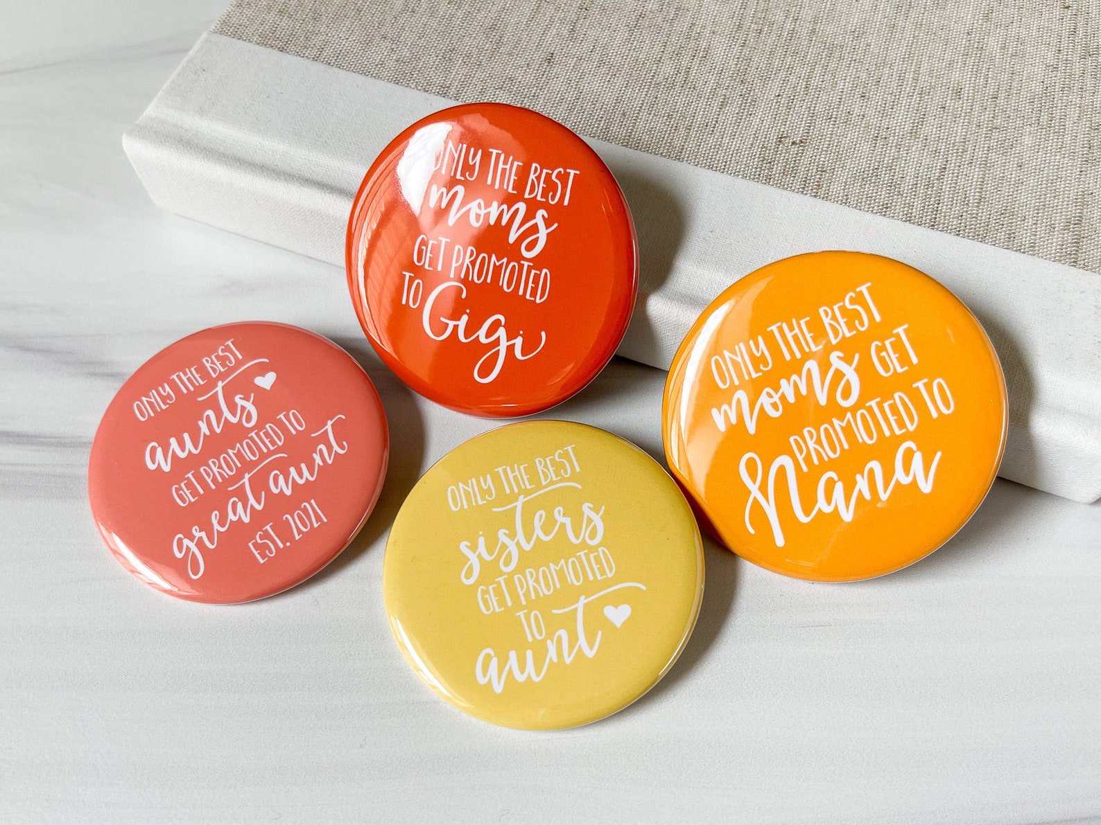 Graduation Badge Button Pins, College Graduation Gift, Class of 2021 ...
