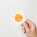 Happy Sun Sticker, Waterproof Sticker, Hydroflask Stickers, Laptop ...