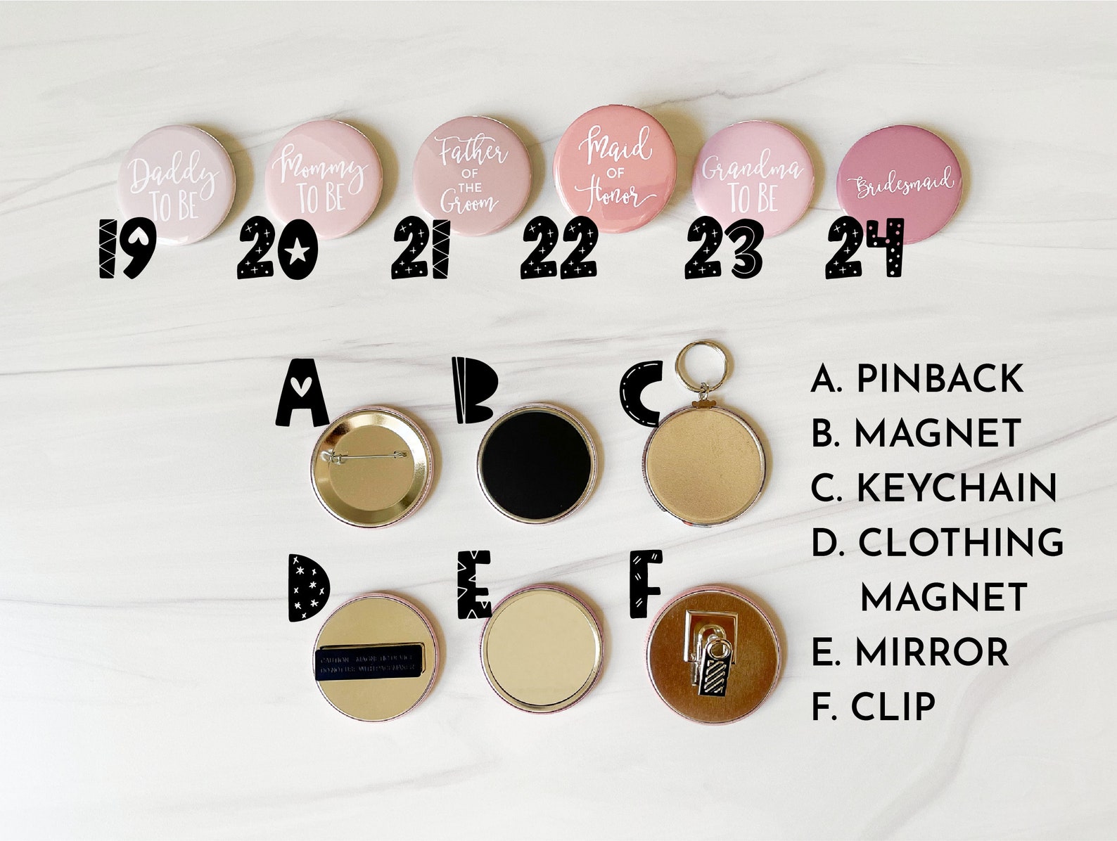 Graduation Badge Button Pins College Graduation Gift Class - Etsy