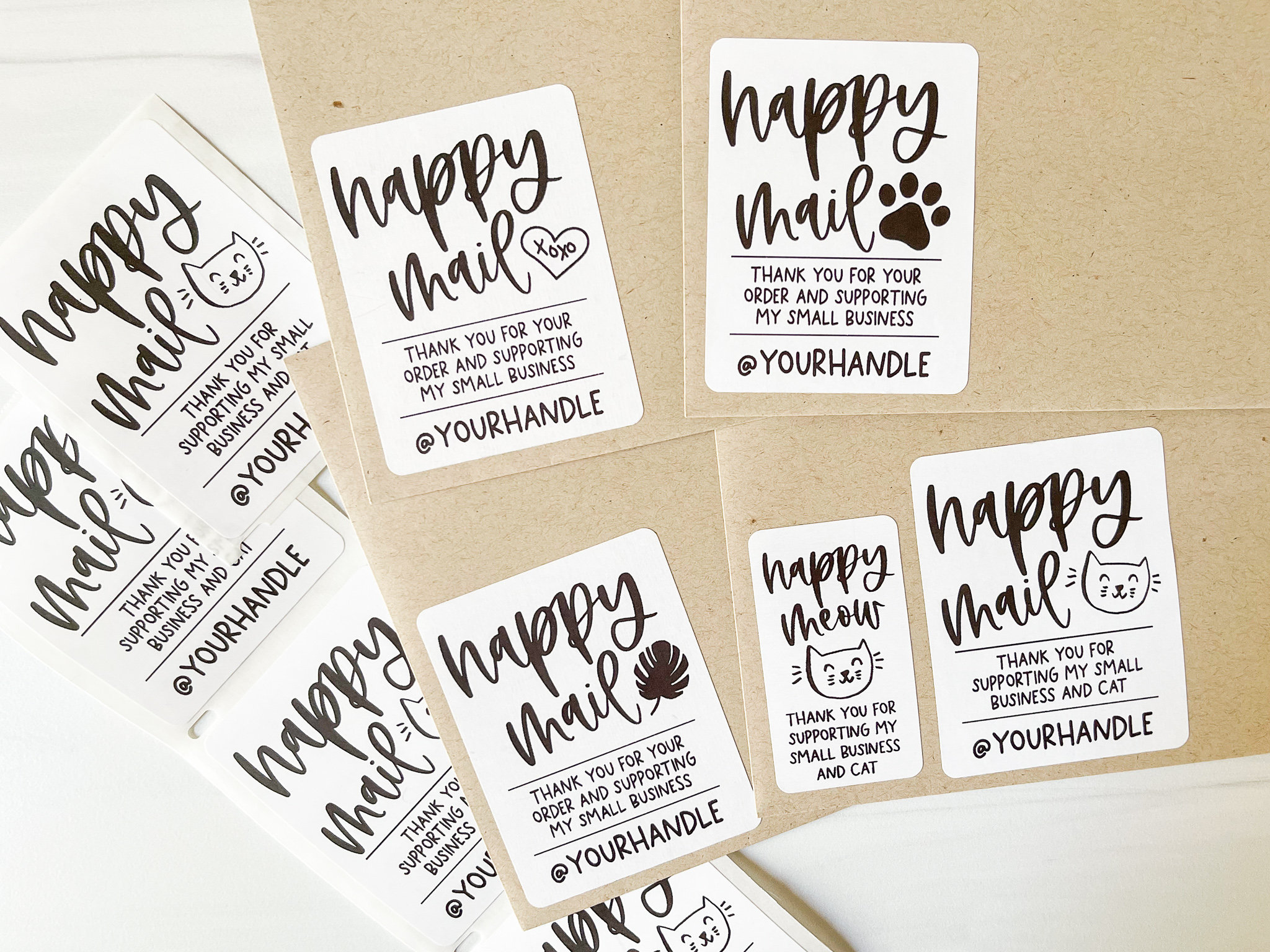 We Reuse to Reduce Waste Stickers, Business Packaging Stickers ...