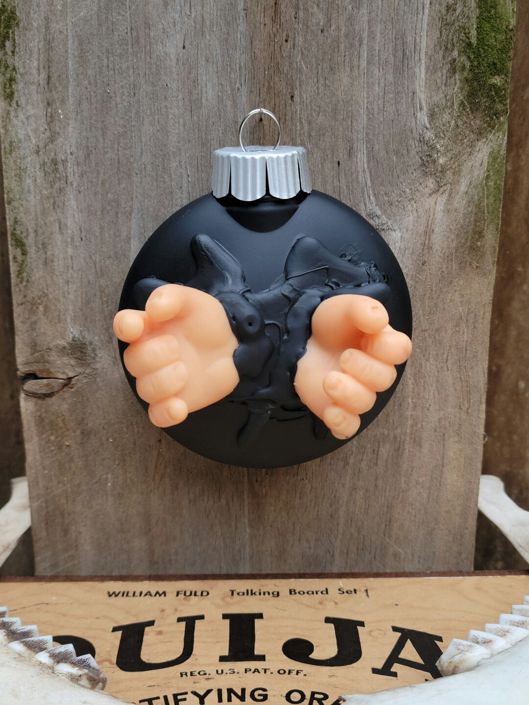 Doll Parts Black Ornaments Gothic Decor Home Decor Satanic - Etsy