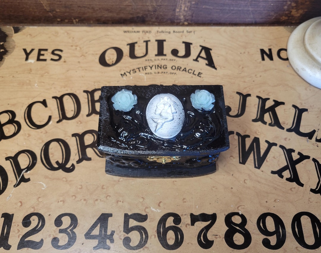Mermaid Trinket Box, Gothic Decor, Home Decor, Dark Art, Witchy Decor ...