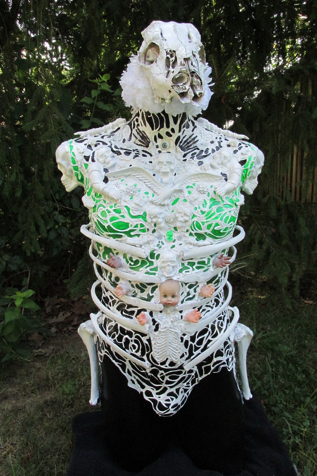 Deer Forest Spirit Mannequin, Art, Decor, Witchy, Pagan, Occult, Horror ...