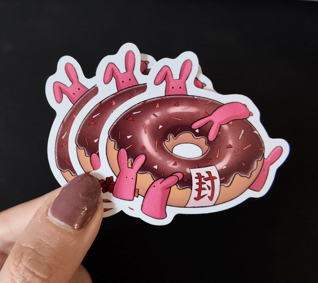 Donut Stickers - Etsy