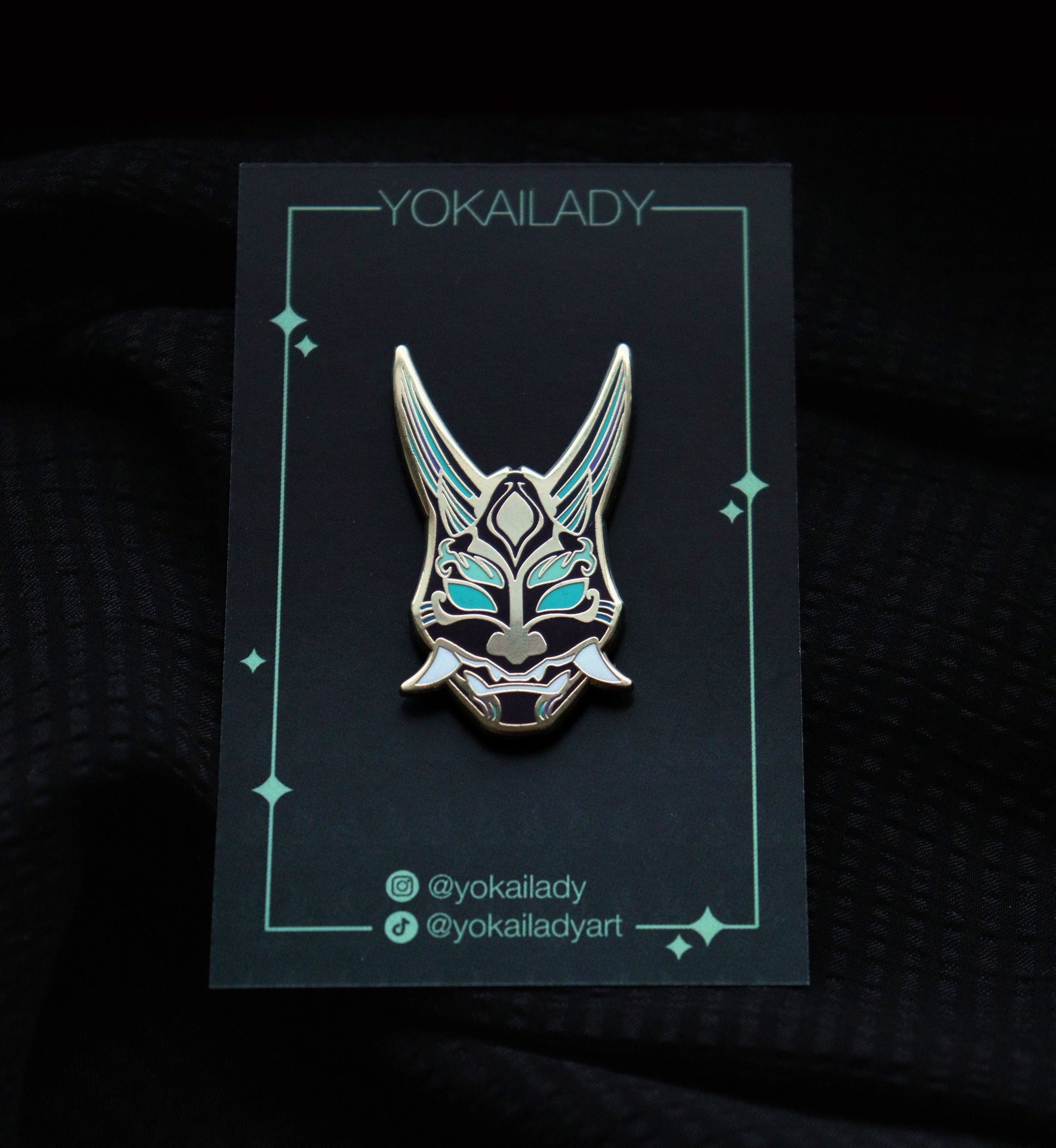 Xiaos Mask Genshin Impact Hard Enamel Pin - Etsy.de