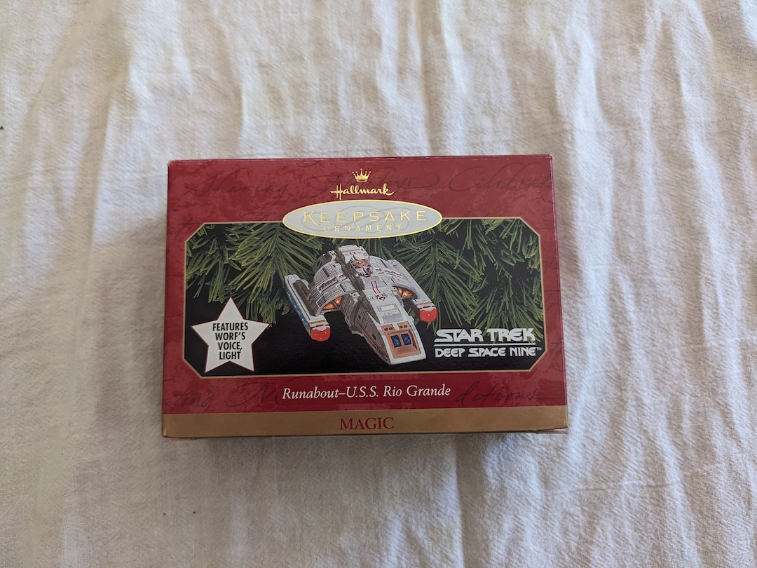 USS Rio Grande Runabout, Star Trek: Deep Space 9 Christmas Ornament ...