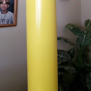 Tall Floor Vase, Floor Vase 2 Foot Tall, Tall Yellow Vase, Large Floor ...