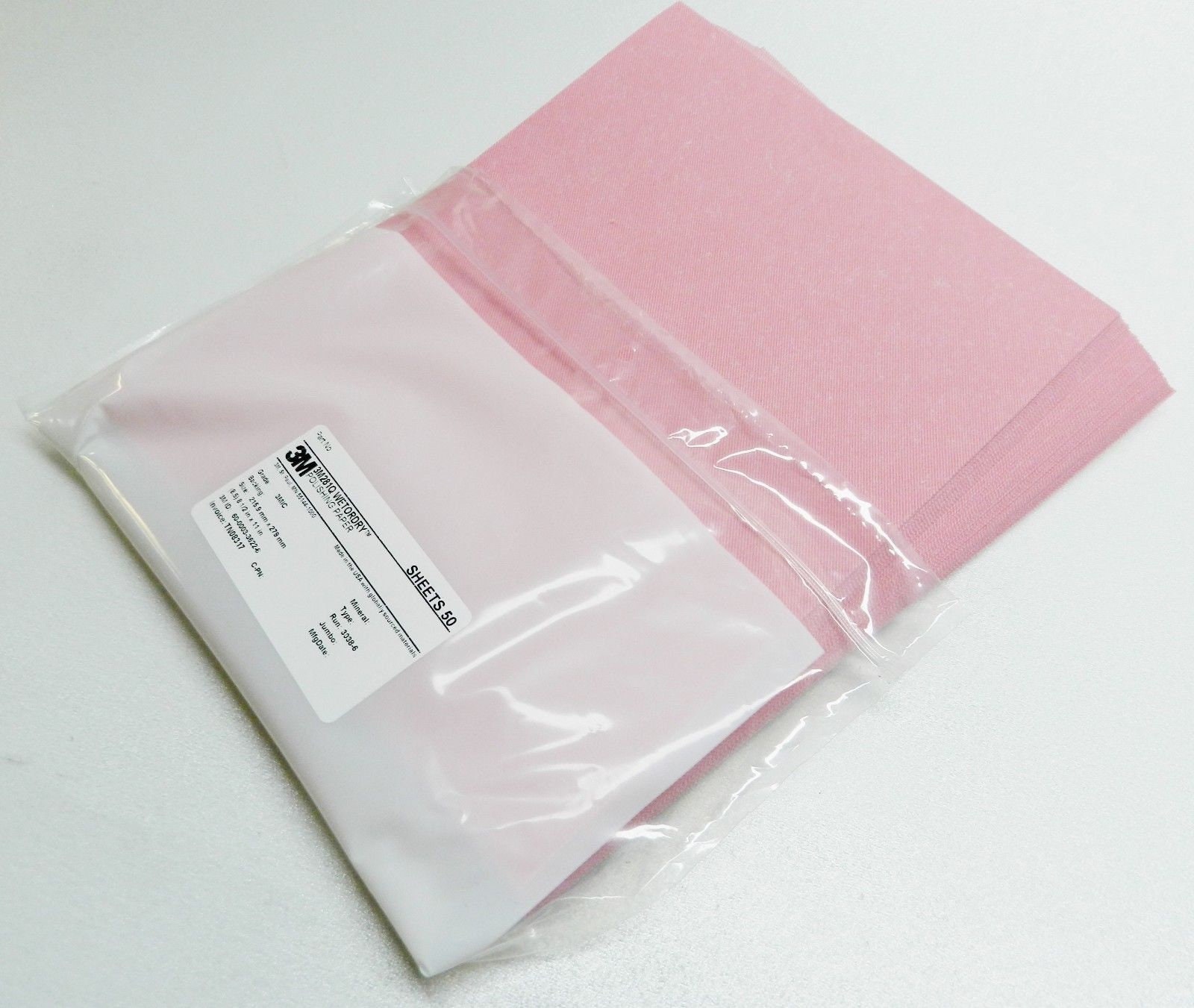 3M Tri-Mite Wet or Dry Polishing Paper 4000 Grit 3 Micron Pink | Etsy
