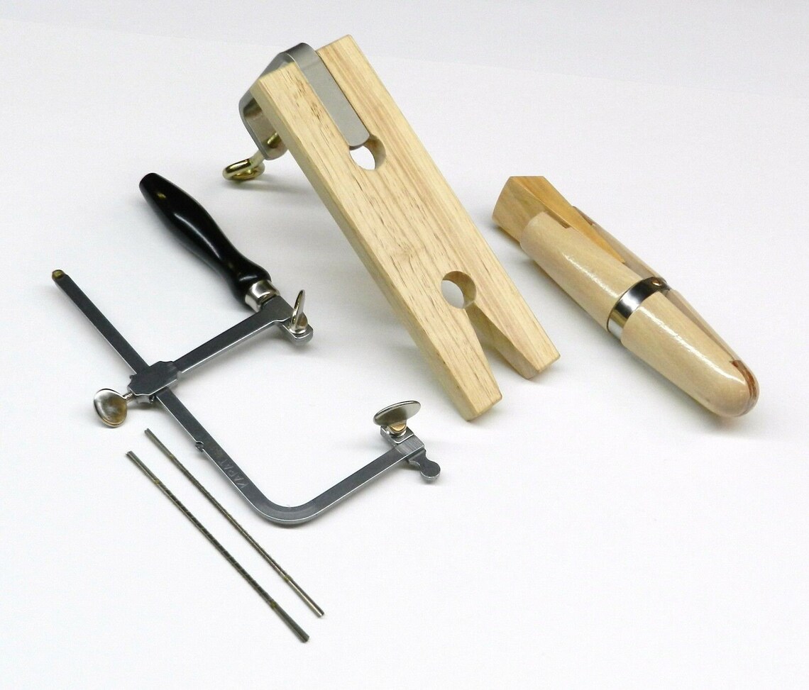 Jewelry Making Tools Kit Basic Supply Bench Pin Ring Clamp Saw - Etsy