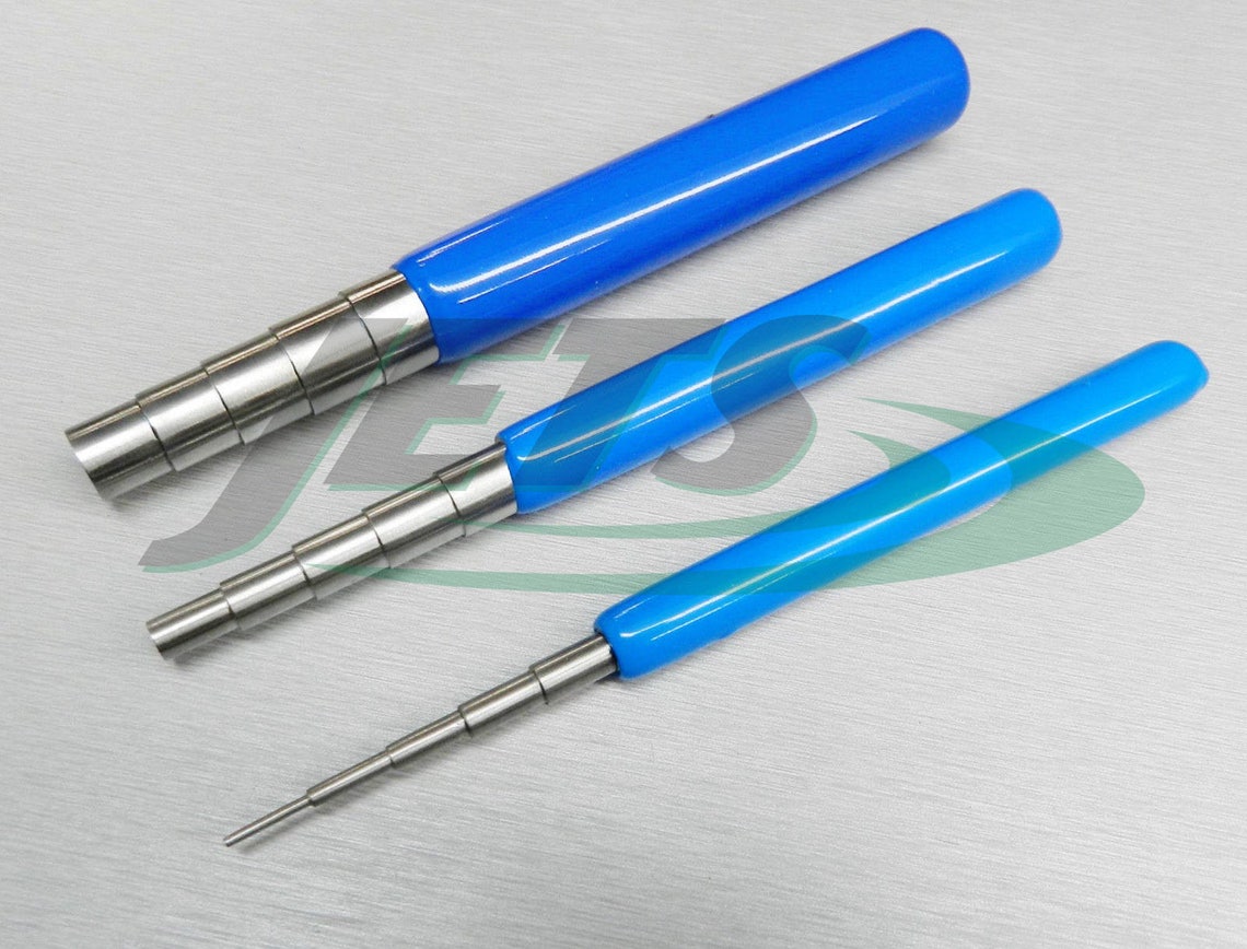 Wire Wrapping Mandrels Steel 3 PC Set Bead Working Jump Ring | Etsy