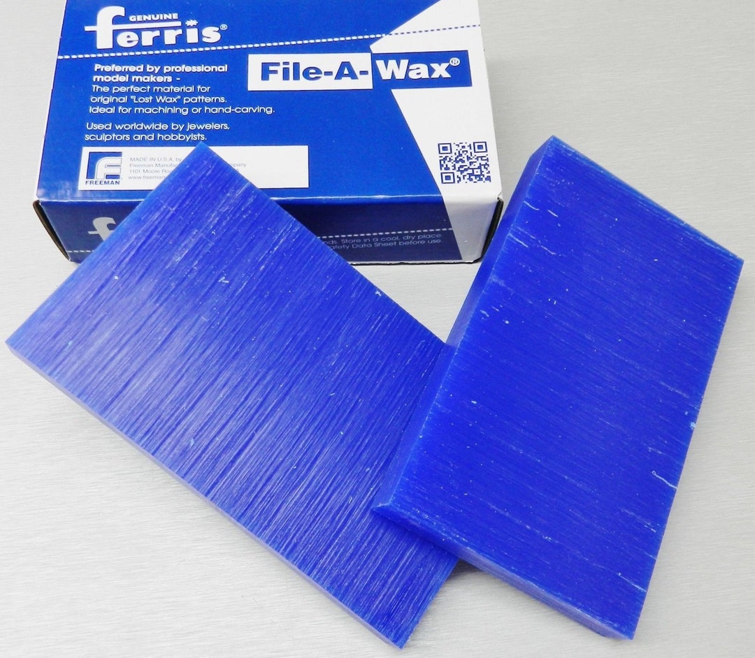 Ferris Carving Wax 5/8 Thick Tablets Blue Wax 6 X - Etsy