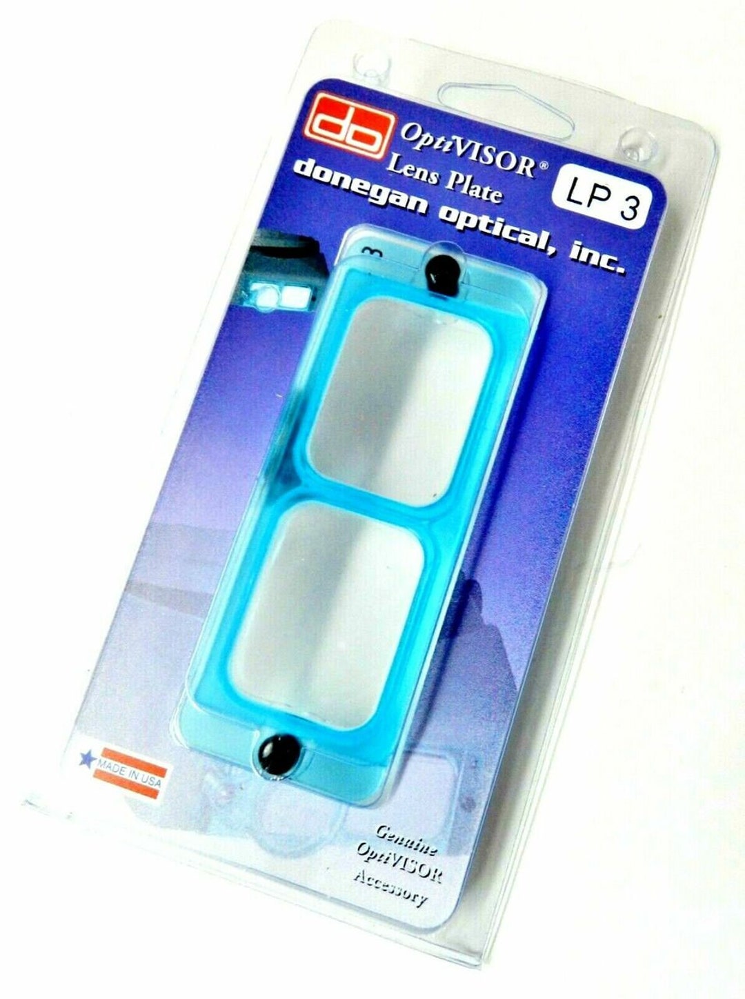 Donegan Optivisor LP3 Replacement Glass Lens 3 Plate for Magnifier 1 ...