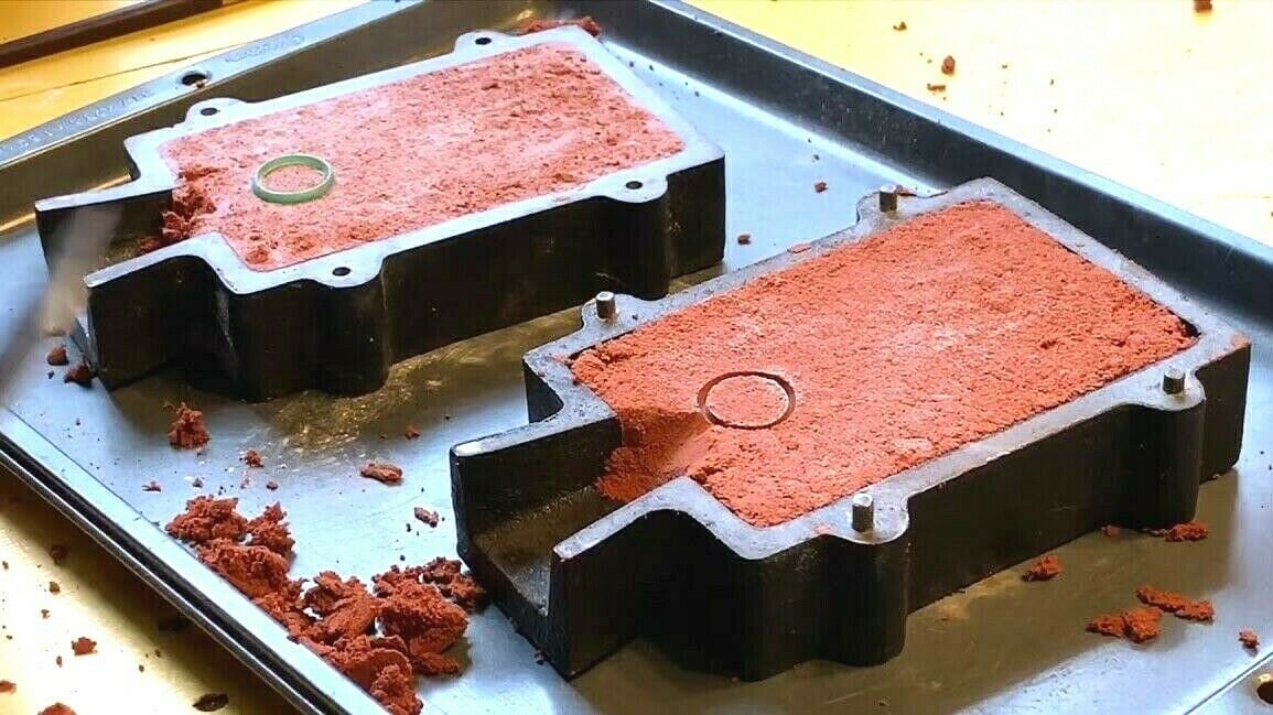 Original Delft Clay & Casting Frame Cast Iron Mold Sand Flask - Etsy