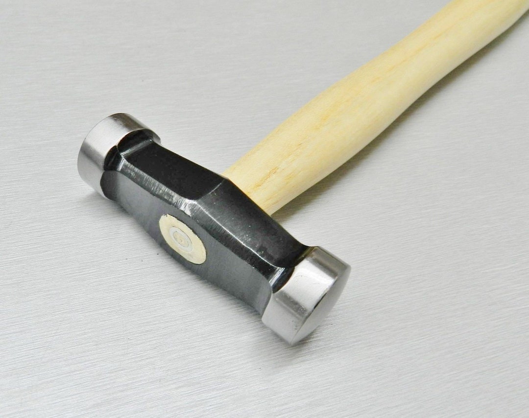 Silversmiths Planishing Hammer Metalsmith Hammer Round Head 200gr Flat ...