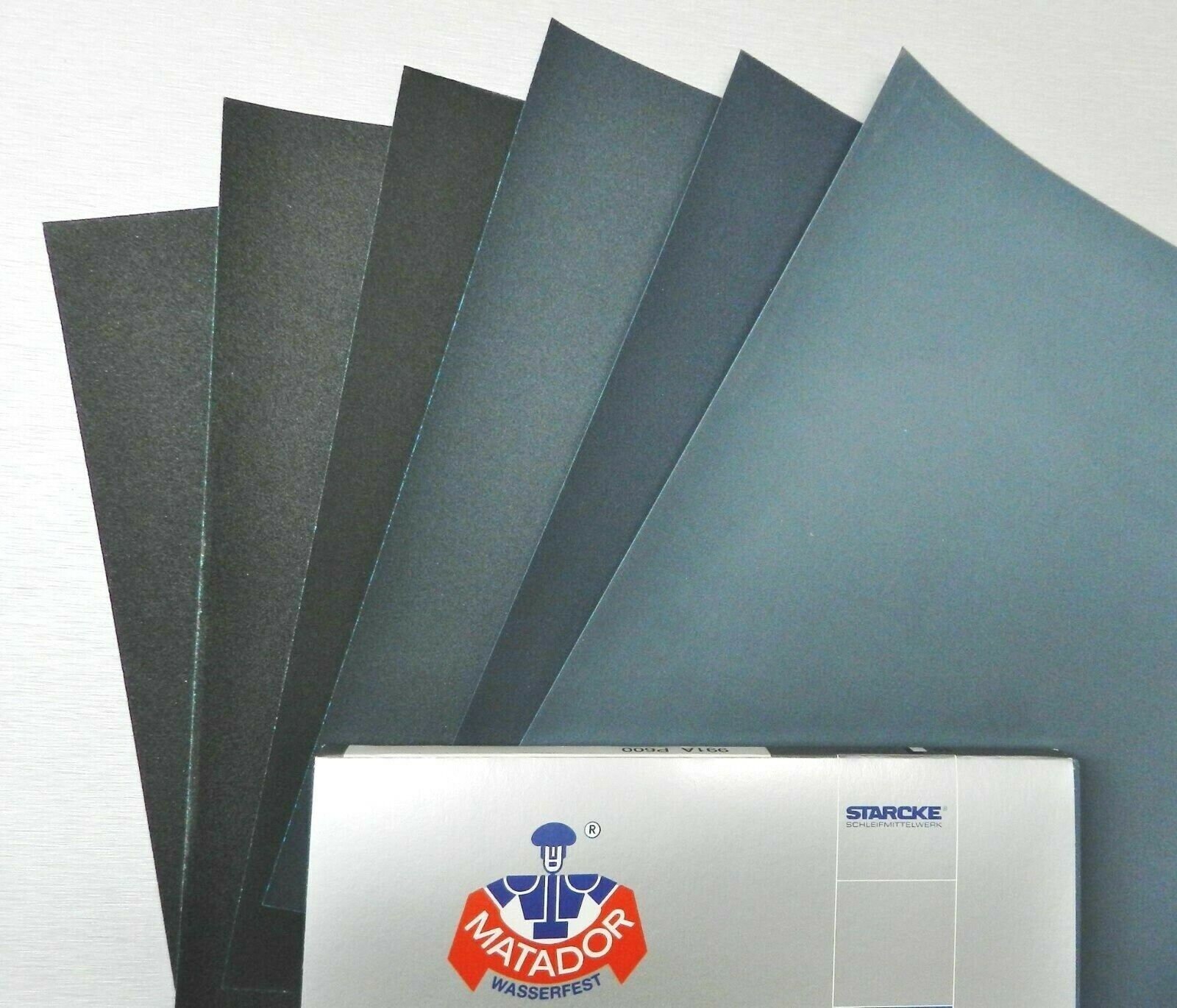Matador Abrasive Wet Dry Sandpaper 50 Sheet 1500 Grit - Etsy Nederland