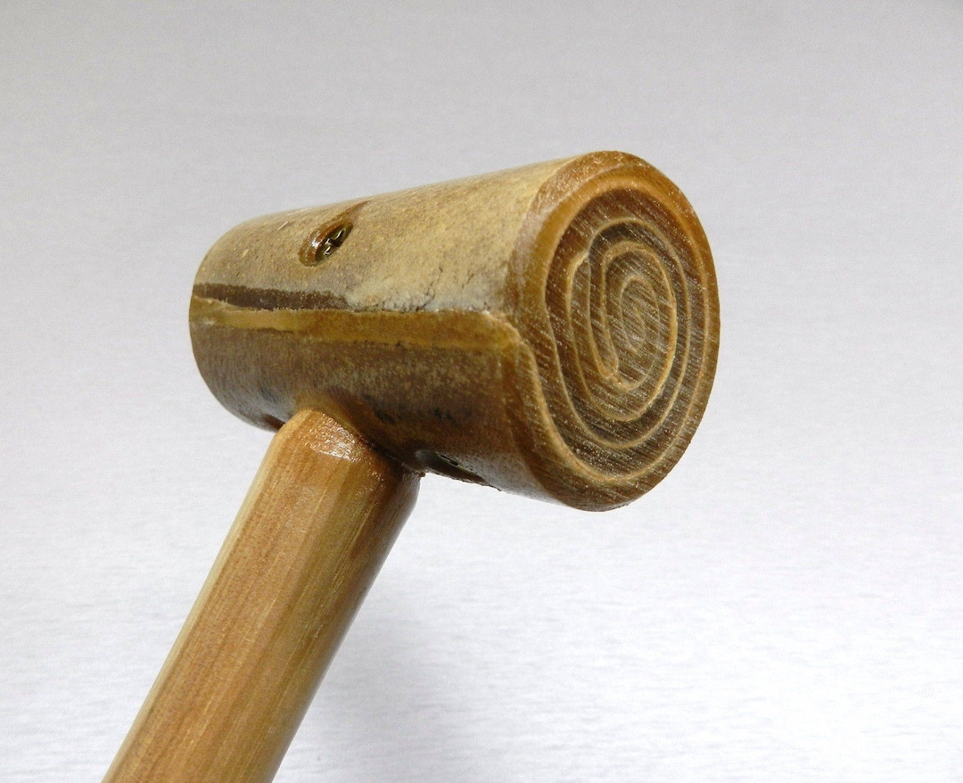 9oz Rawhide Mallet 3 Hammer Stamping Leather-work Jewelry 1-3/4 Dia ...